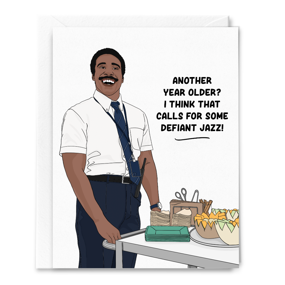 Defiant Jazz Birthday Card – Sammy Gorin LLC