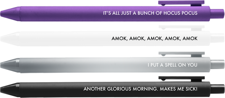 Sanderson Sister Pen Set – Sammy Gorin LLC