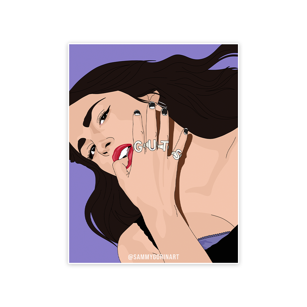 Guts Sticker – Sammy Gorin LLC