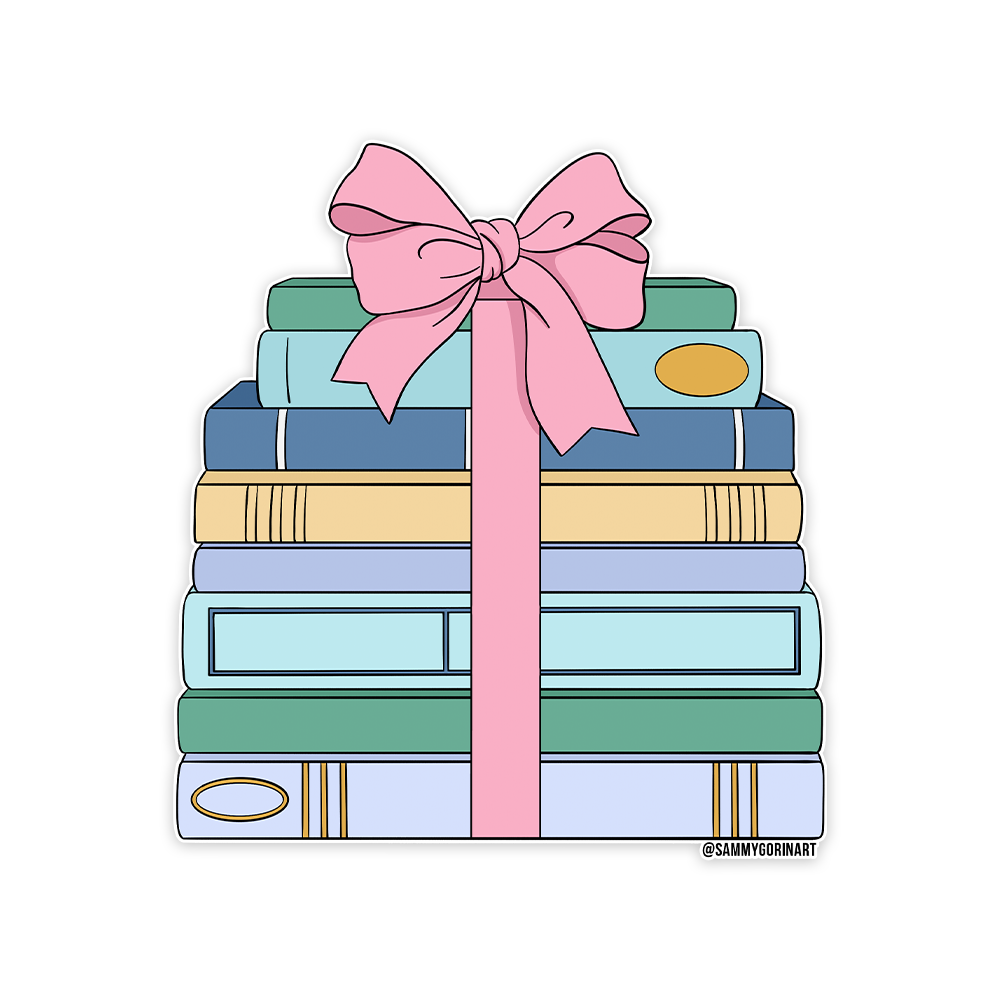 Bow Books Sticker – Sammy Gorin LLC