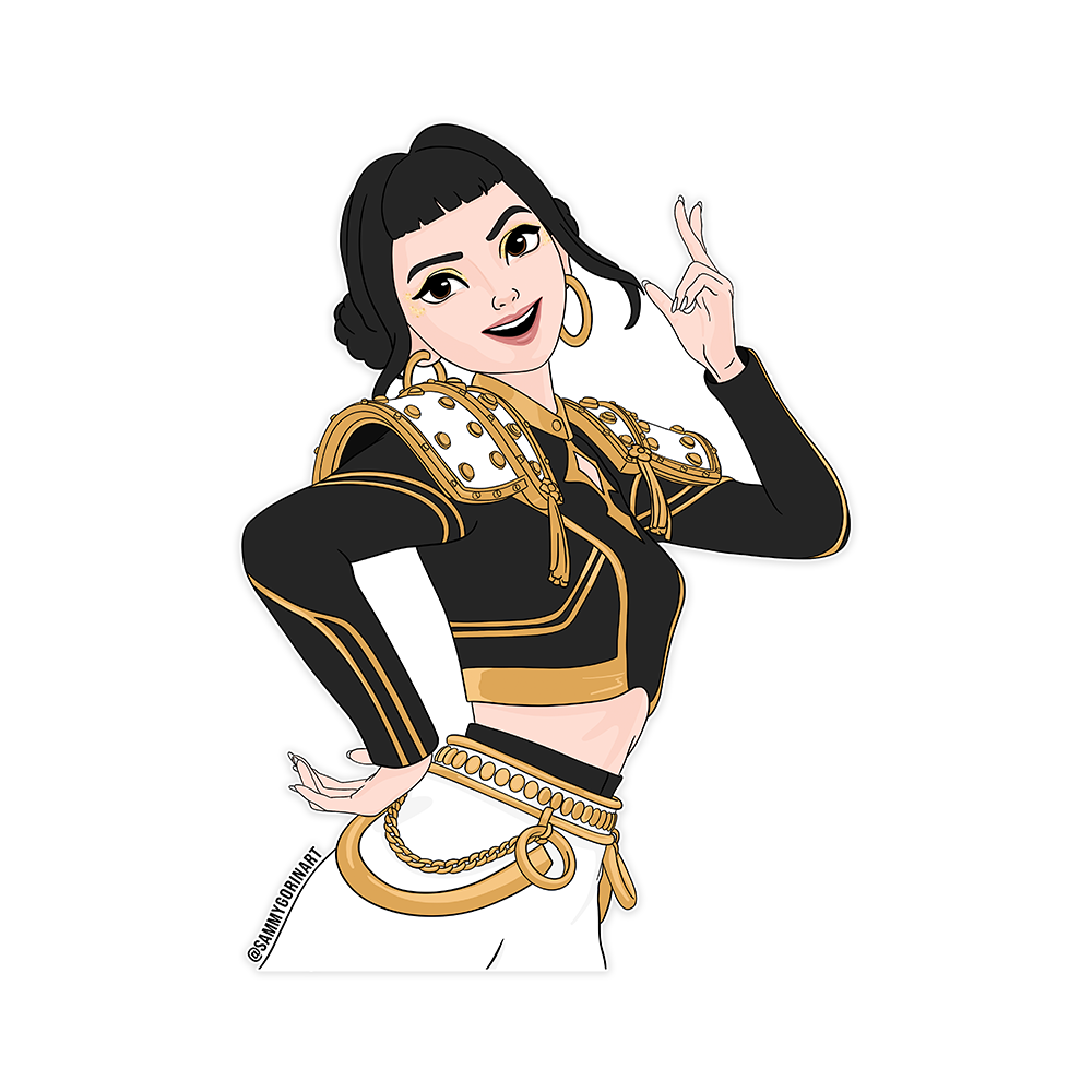 Zoey K-Pop Sticker – Sammy Gorin LLC