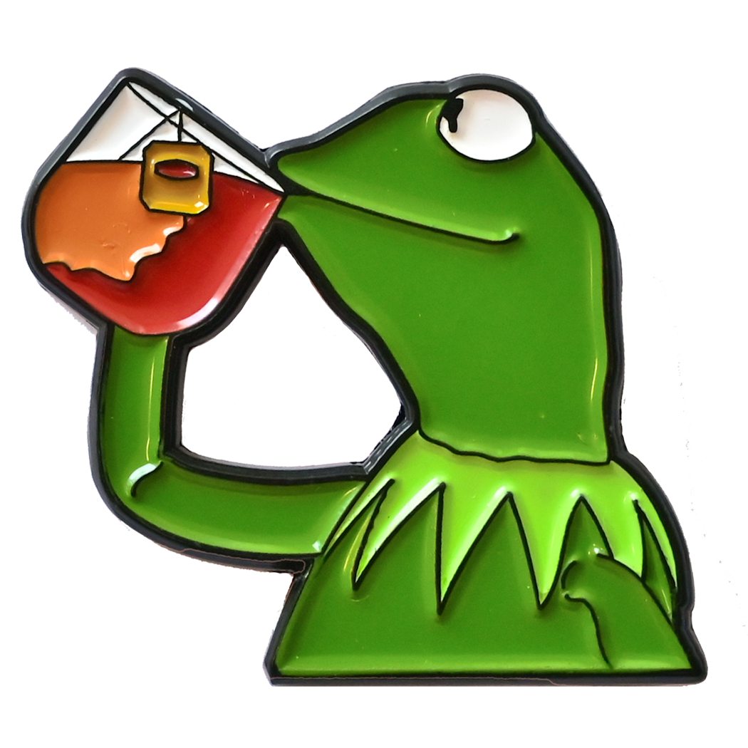 Kermit Tea Soft Enamel Pin – Sammy Gorin LLC